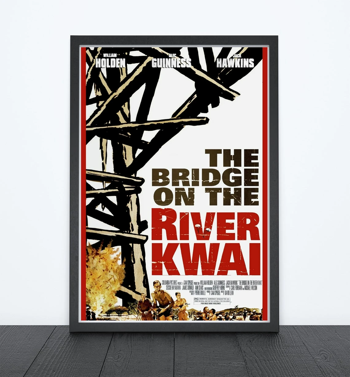 The Bridge On The River Kwai Poster