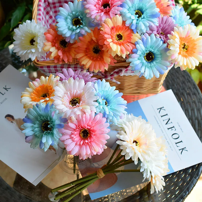 Gerbera Flower Decorations | Artificial Gerbera Silk Flower ...