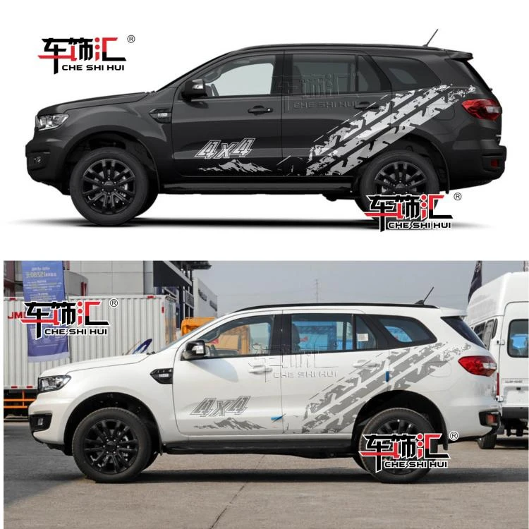 Suv Car Stickers For Ford Everest Modified Stylish Off-road Decals On ...