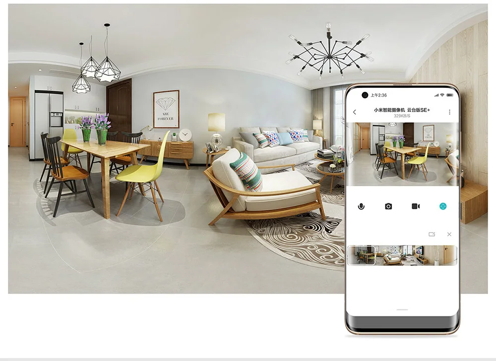 2021 Original Xiaomi Mijia Chuangmi Smart Camera Ptz Version 1080p ...