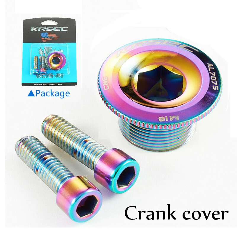 M15/M18/M20 Crank Cover Screw Cap M20 MTB Crankset Cover Aluminum BMX ...
