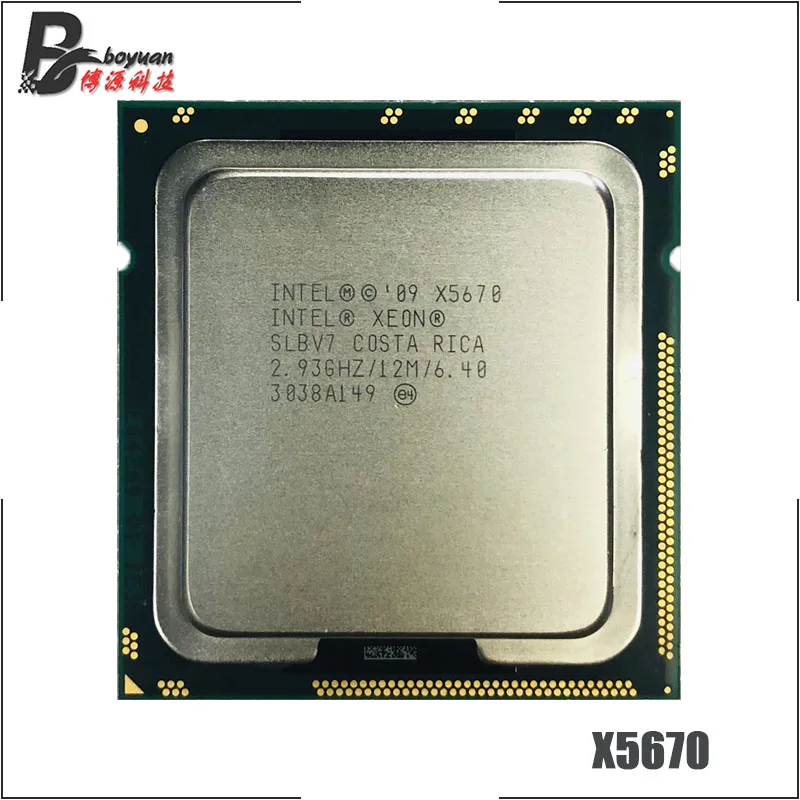 Intel Xeon X5670 2.933 GHz Six Core Twelve Thread CPU Processor 12M 95W ...