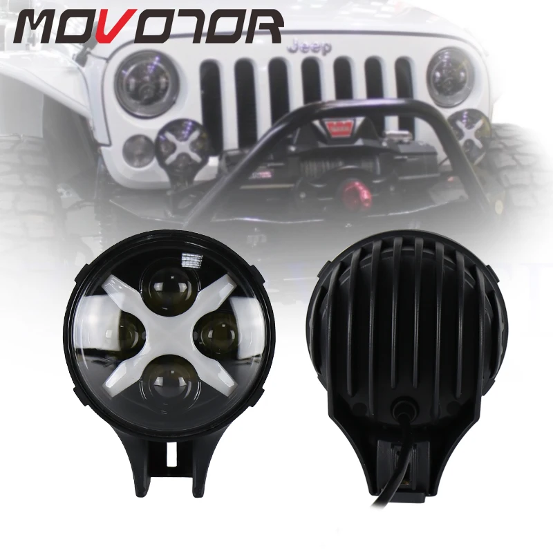 6 Inch Led Auxiliary Light 60W Car LED Spotlight 12/24V DRL Fog Driving ...