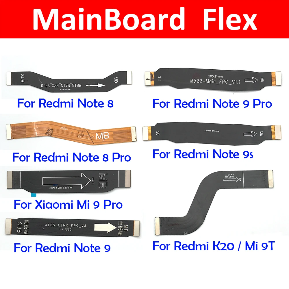 New Original Main Motherboard Connector Flex Cable For Xiaomi Redmi 8 ...