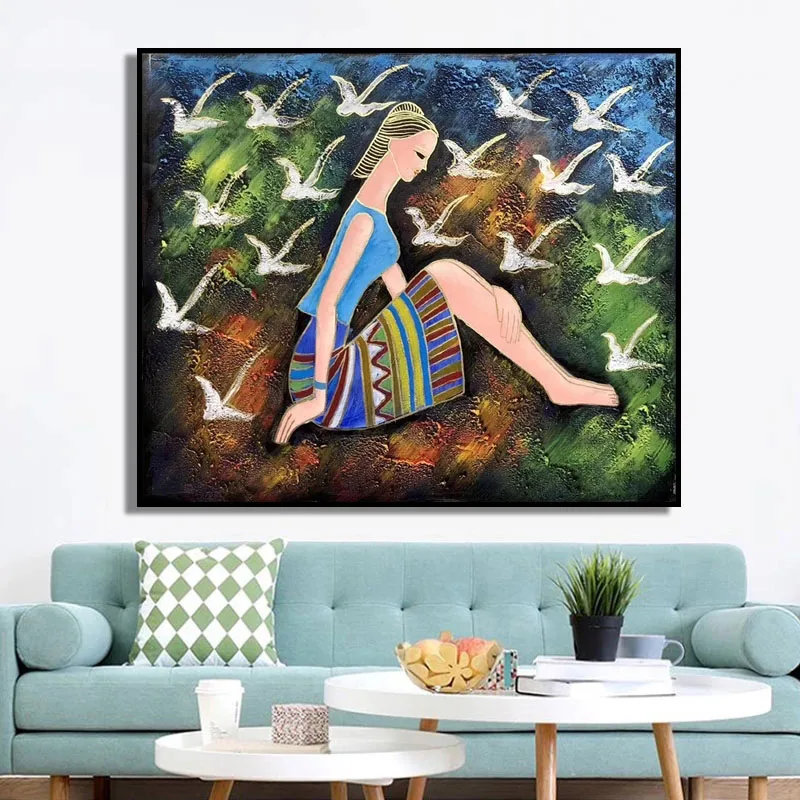 Flute Abstract Painting