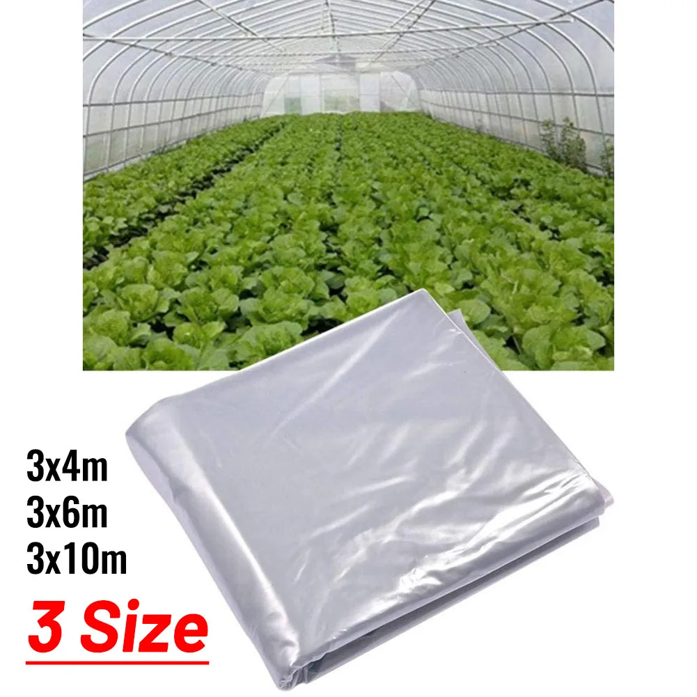 3*4/6/10m Transparent Vegetable Greenhouse Agricultural Cultivation ...
