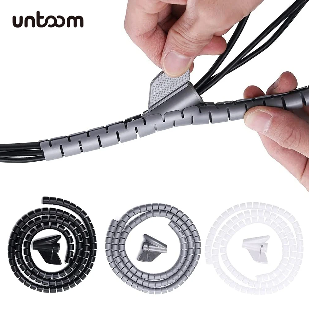 10-16mm-Flexible-Spiral-Cable-Organizer-Storage-Pipe-Cord-Protector ...