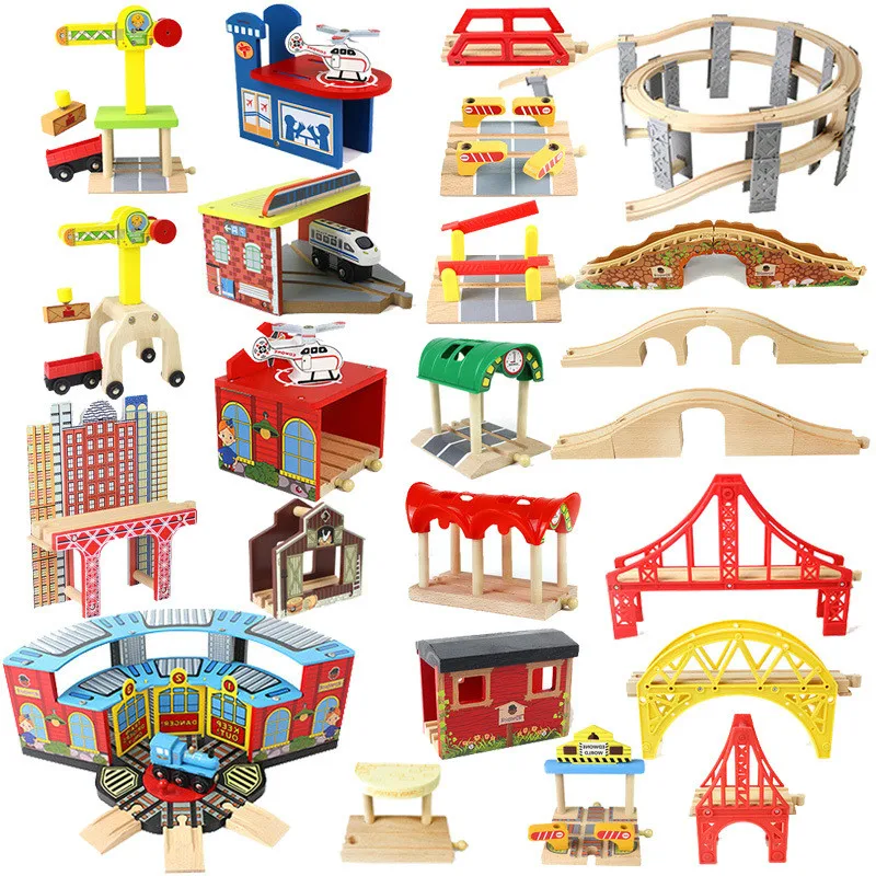 Wooden Track Railway Bridge | Wooden Train Accessories | Wooden Train ...