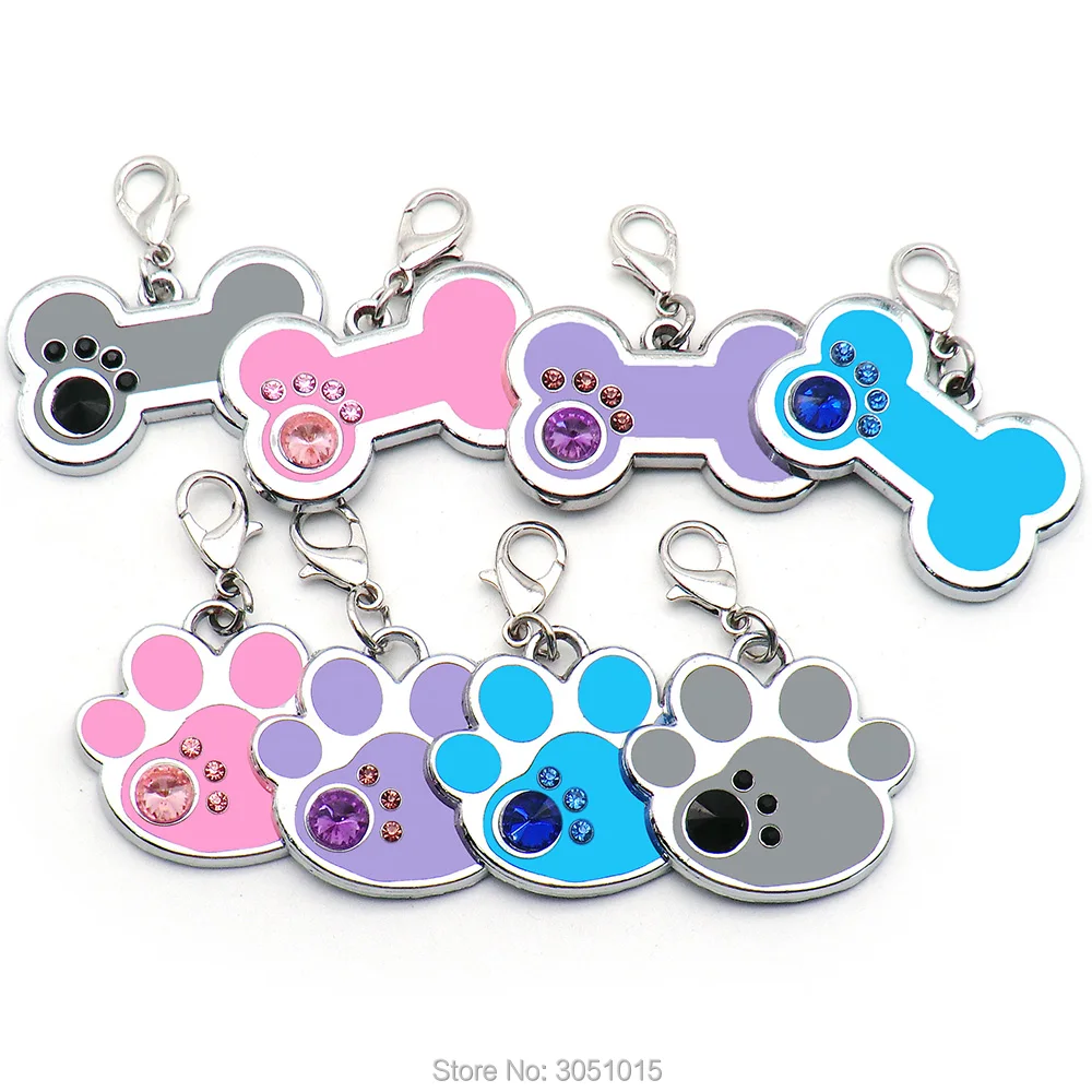 100pcs-Dog-Tag-Engraved-Pet-Dog-Collar-Accessories-Personalized-Cat ...