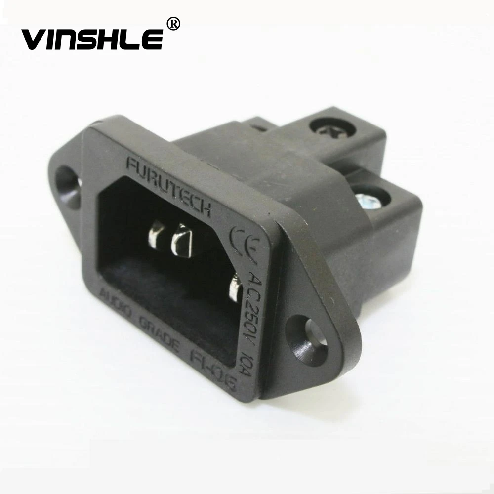 Furutech Fi-06 (r) Copper Rhodium Plated Ultimate Iec Inlet Brand New ...