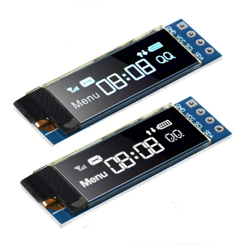 0.91 Inch OLED Display Module IIC SSD1306 128x32 OLED Screen Driver DC ...