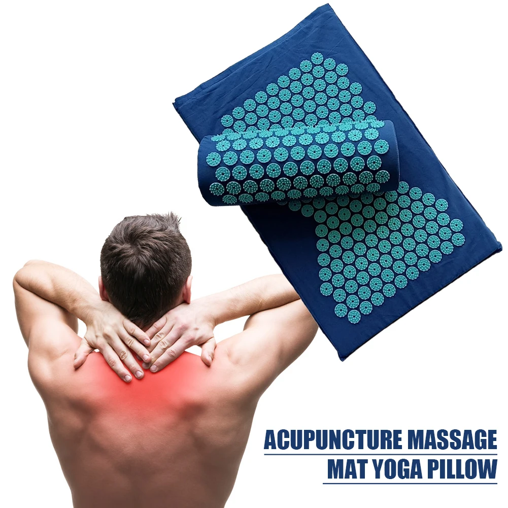 Yoga Spike Massager Pillow Mat - Mountainotes LCC Outdoors and Fitness