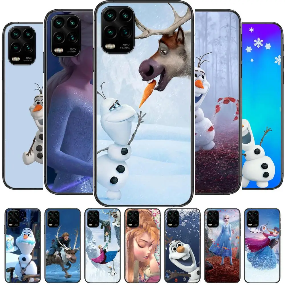 Elsa-Anna-Frozen-cartoon-Phone-Case-For-XiaoMi-Redmi-Note-11-10-9S-8-7 ...