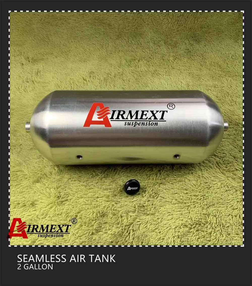 AIRMEXT /7.6L( 2 Gallon) IRON SEAMLESS air tank air cylinder air power ...