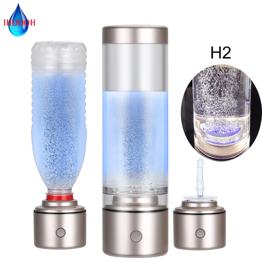 5000PPB Hydrogen Water Generator Nano Bottle SPE/PEM Titanium ...