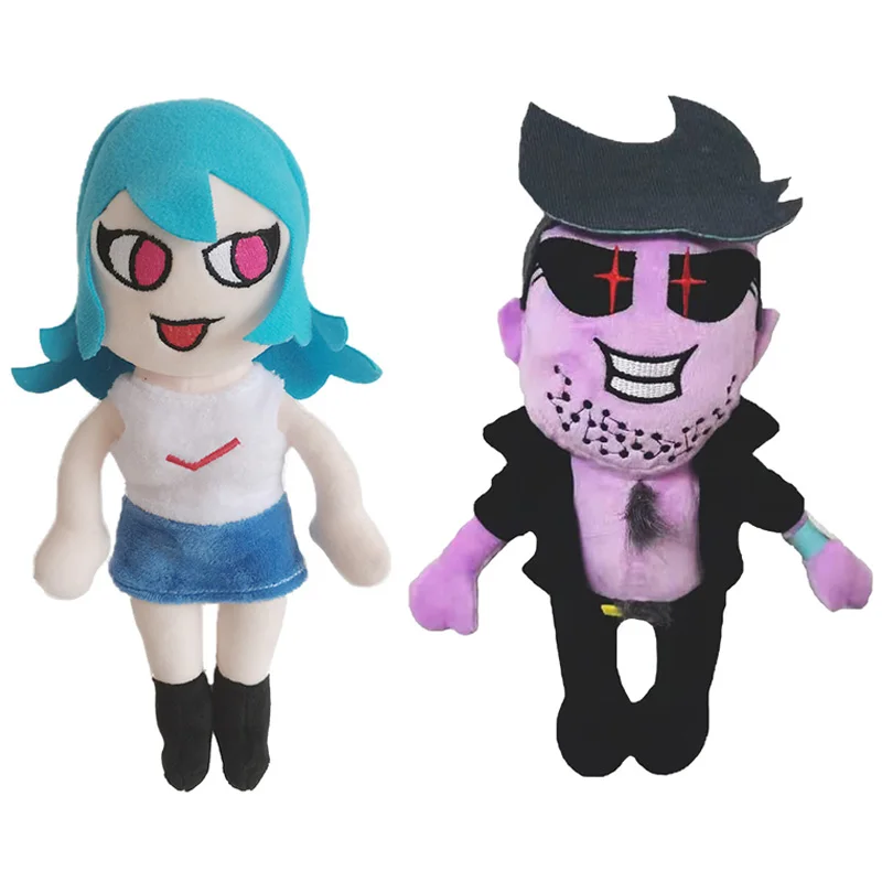 25cm Friday Night Funkin Sky Plush Toy Friday Night Funkin Boyfriend ...