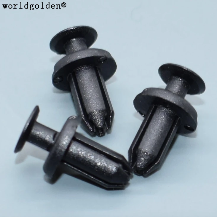 worldgolden-100pcs-auto-clips-Push-Type-Retainer-Front-Mud-Guard ...
