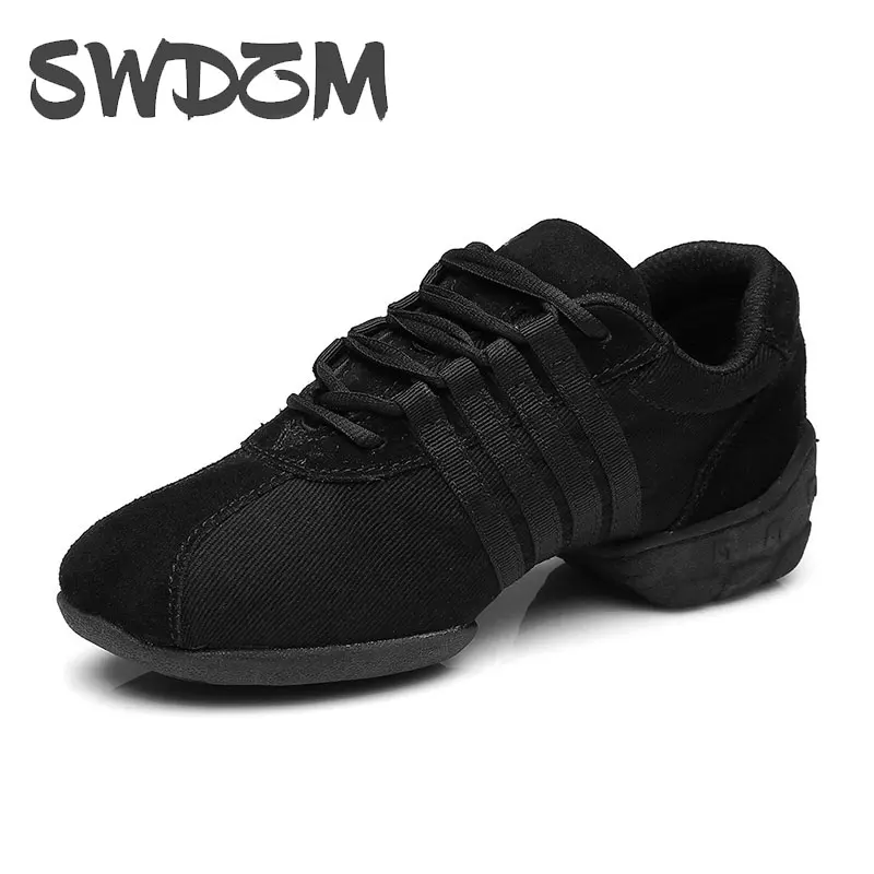 Unisex Dance Sneakers For Women Girls Sport Shoes Men Boy Modern Jazz ...