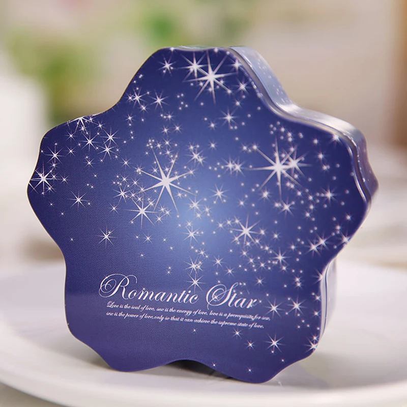 Caja de caramelos con forma de flor para decoración de boda 12 Uds ...