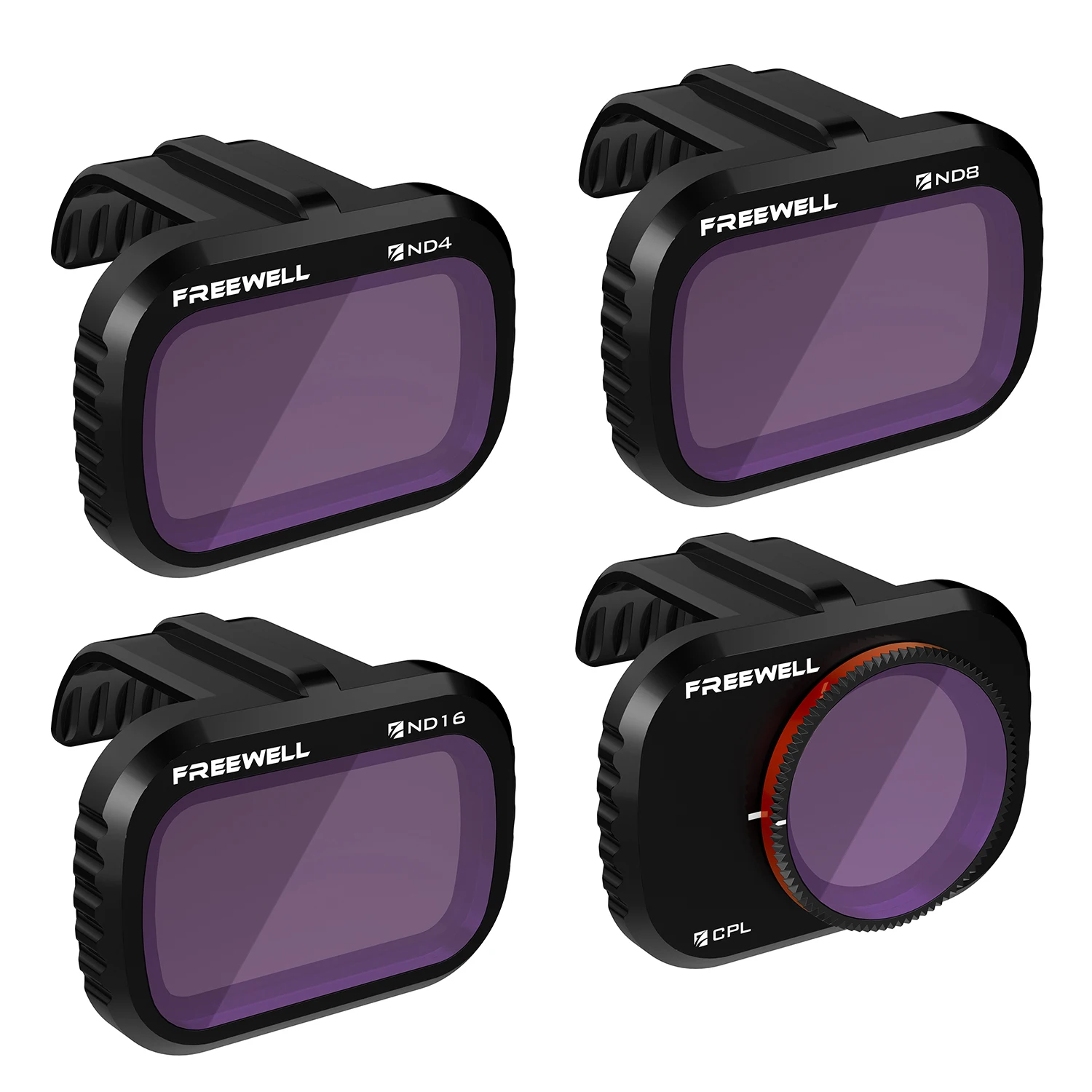 Freewell Standard Day - 4k Series - 4pack Filters Compatible With Mavic ...