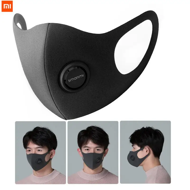 XIAOMI mascarilla con filtro Smartmi, máscara con válvula de ...