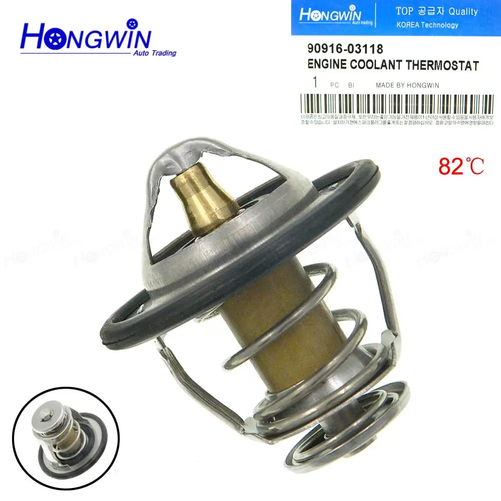 Termostato refrigerante de motor para coche, accesorio para Toyota 1KD ...