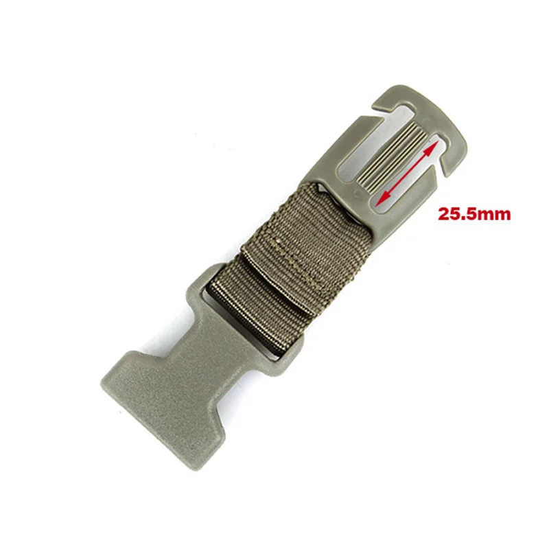 TMC Tactical Molle Mount Quick Release Buckle DuPont POM Quick Attach ...
