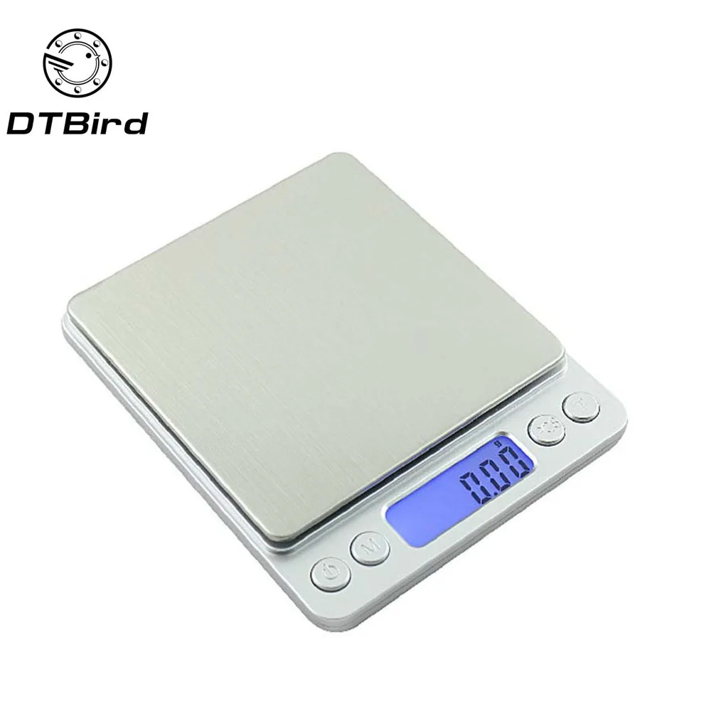 3000g/0.1g Portable Mini Electronic Digital Scales Pocket Case Postal ...