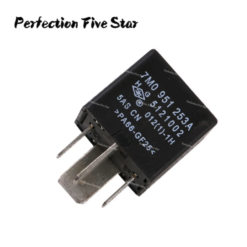 YANGCAN New Multifunction Purpose Relay #100 4-Pin For VW SKDOA SEAT ...