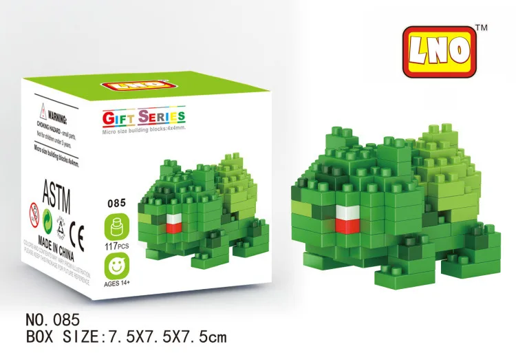 Mini Brick Pokemon Figures - Enjouet