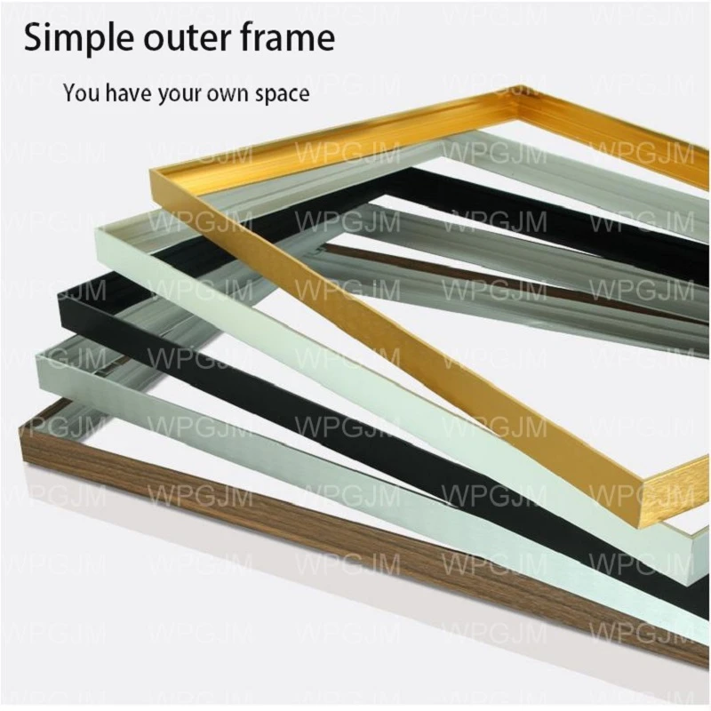 Small Size Picture Frame Diy Aluminum Alloy Canvas Painting Frame For ...