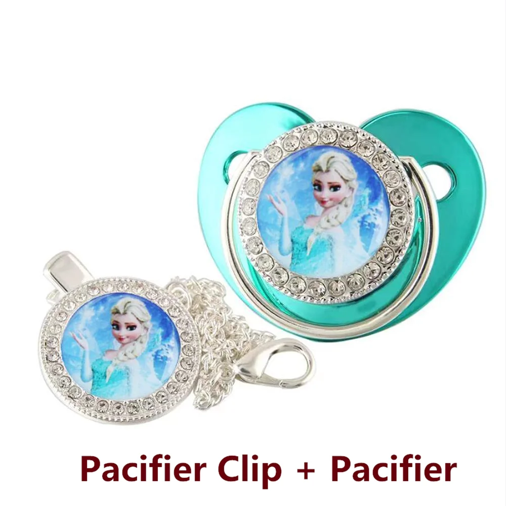 Disney Printed Silicone Pacifier Clip | Pacifier Chain Clip Silicone ...