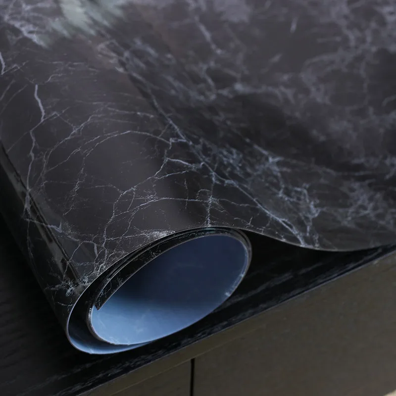 Marble 1.3mm Thick Waterproof Rectangular Table Cover Pad Kitchen ...