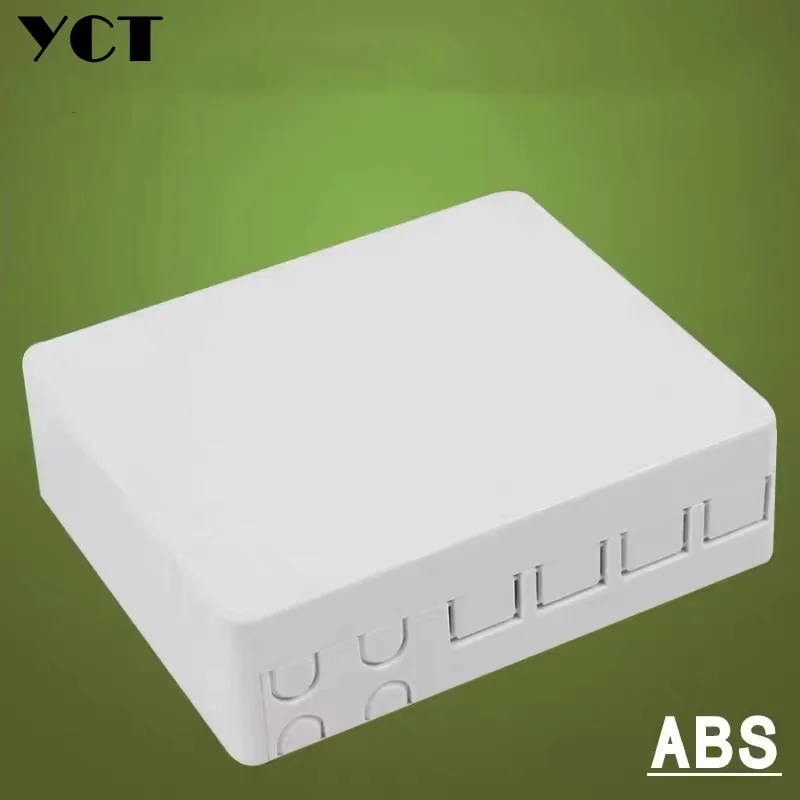 5pcs 4-port 4-core Optical Fiber Panel Wall Switch Ftth Optical Fiber ...