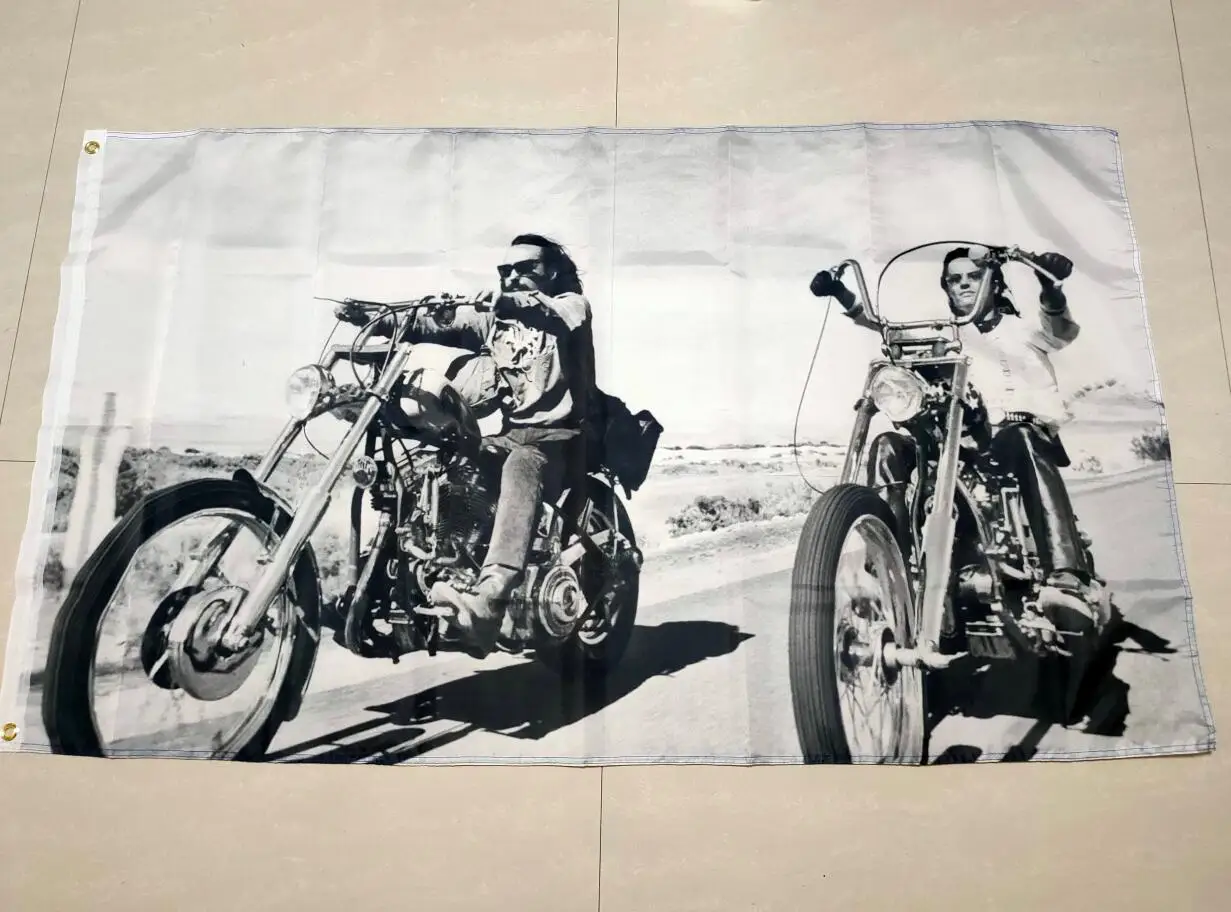 Easy Rider Poster Flag Banner Movie Cartoon Home Decoration Flag ...