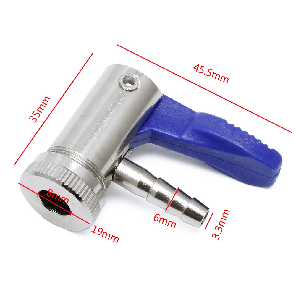 NEW-6mm-8mm-Auto-Air-Pump-Tire-Inflator-Valve-Connector-Chuck-Clip-Car ...