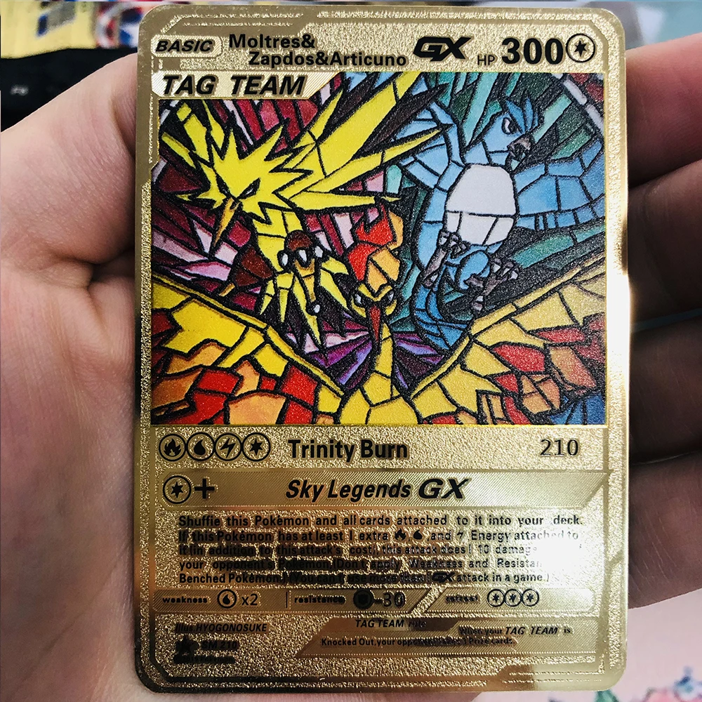 Shiny Zapdos Card