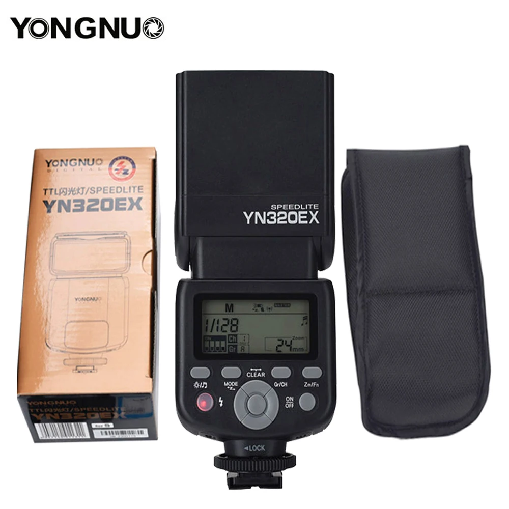Yongnuo YN320EX TTL HSS Flash 1/8000s GN31 2.4G Wireless Camera ...