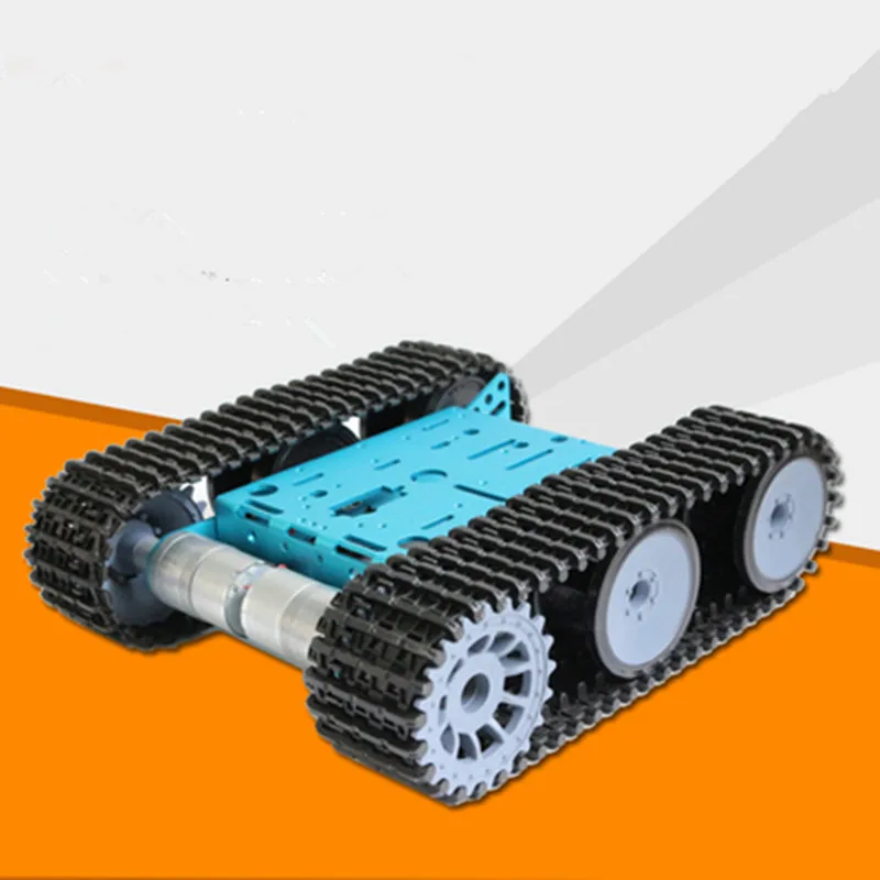 Tank-Chassis-Tracked-Car-Platform-TA101-with-Dual-DC-12V-350rpm-Motor ...