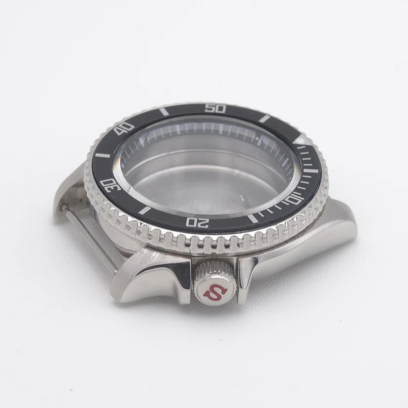 41mm Seiko Watch Case Skx007 Skx009 Case With Steel Ring Fit 4r35 4r36 ...
