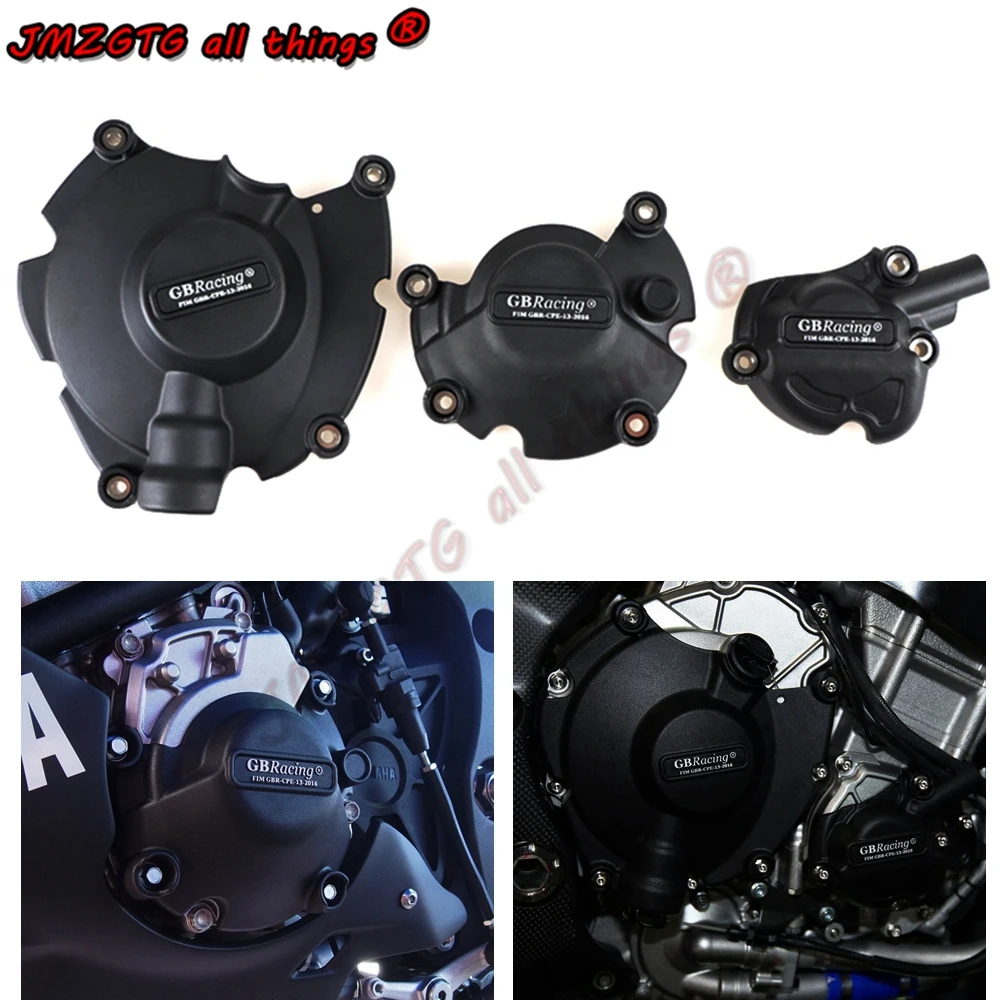 Motorcycles Engine Cover Protection Case Gb Racing For Yamaha R1&r1m ...