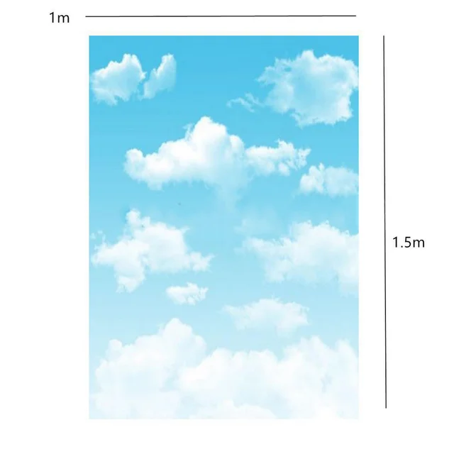 Background Awan Biru
