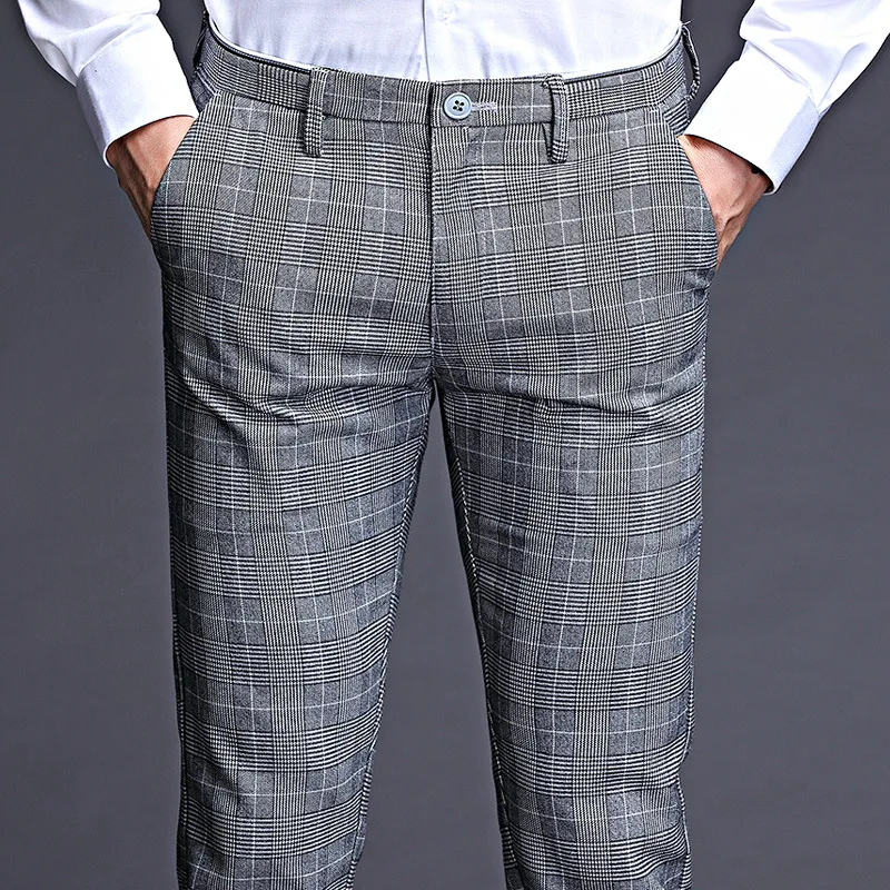 Mens Stretch Formal Pants | Pants Men Dress Summer | Men's Formal ...