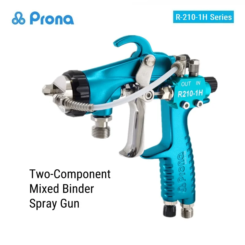 Prona R 210 1H Two Component Mixed Binder Spray Gun,Single Mixing Type ...