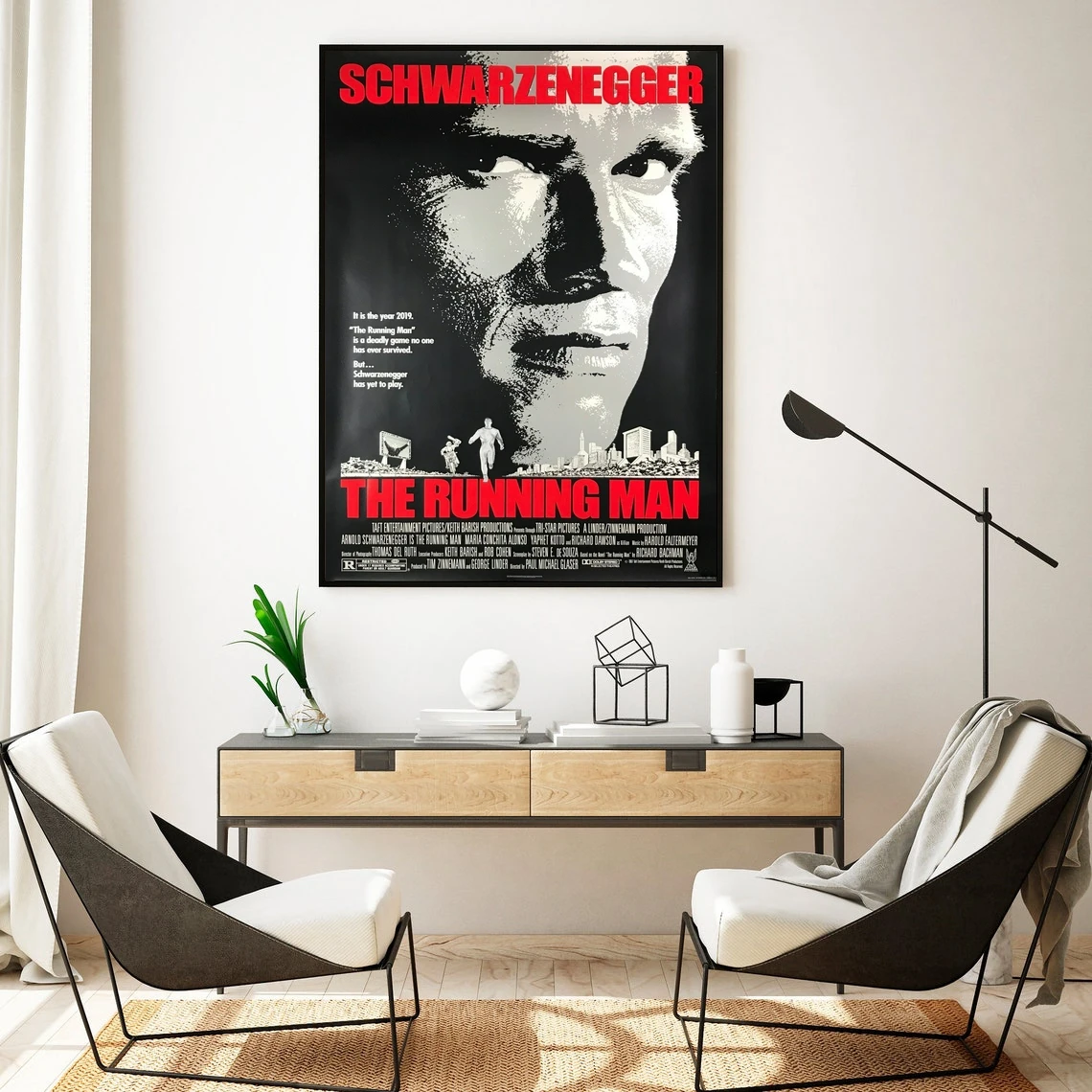 The Running Man Movie Poster