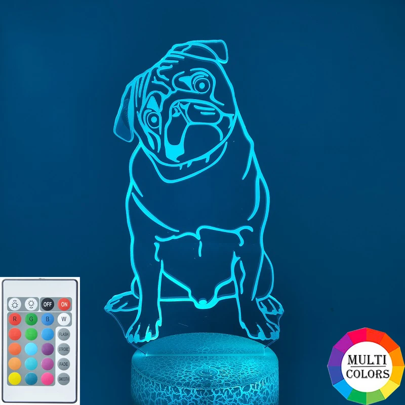 Pug Lamp