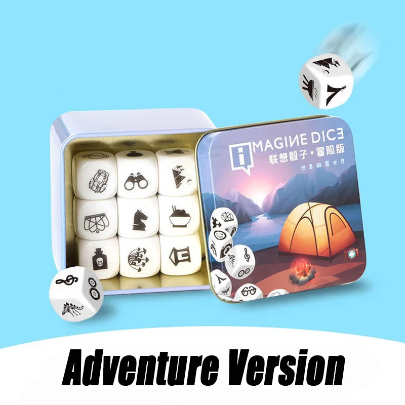 Storytelling Dice For Kids 9-Piece Storytelling Dice Set - Creative ...