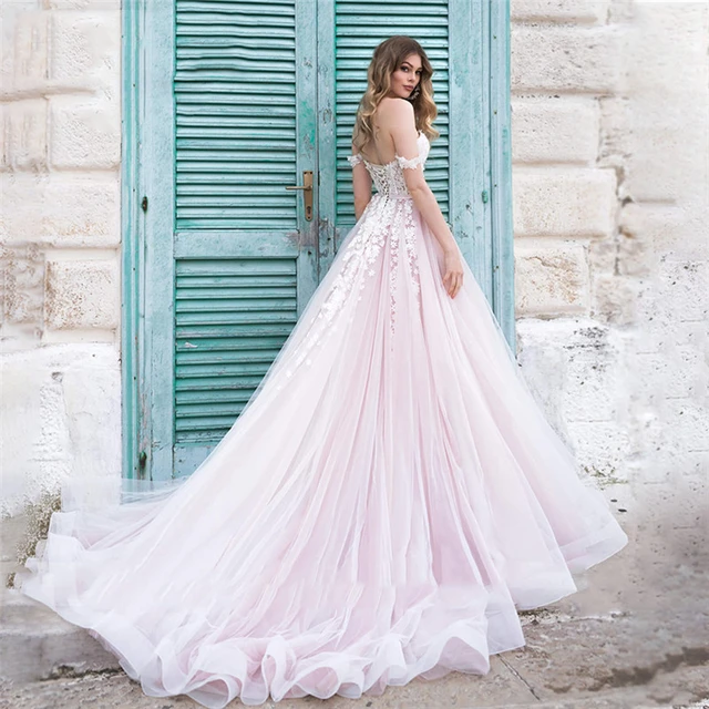 Hot Pink Wedding Dresses