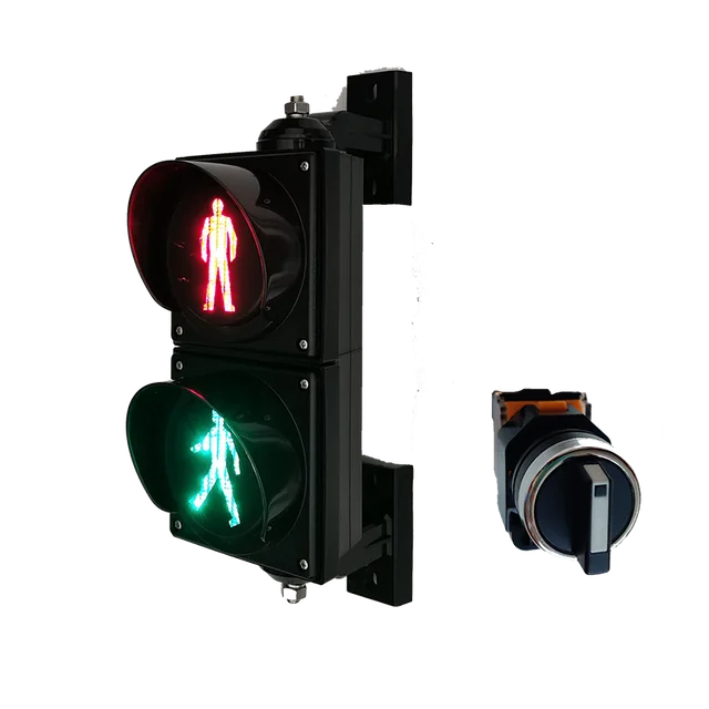 Green Man Traffic Light
