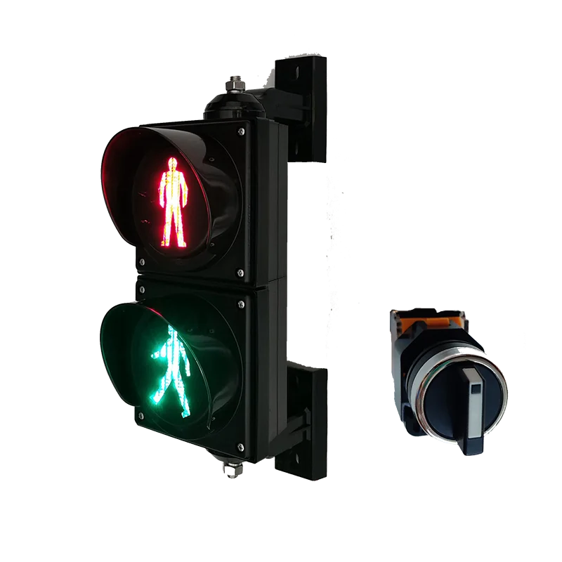 Green Traffic Light Man